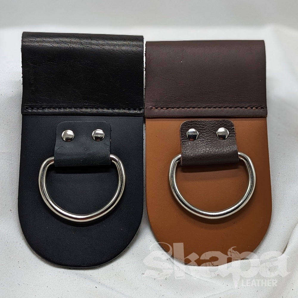 Leather Weapons Frog | Handmade Leather Vertical Sword Knife Axe Frog ...